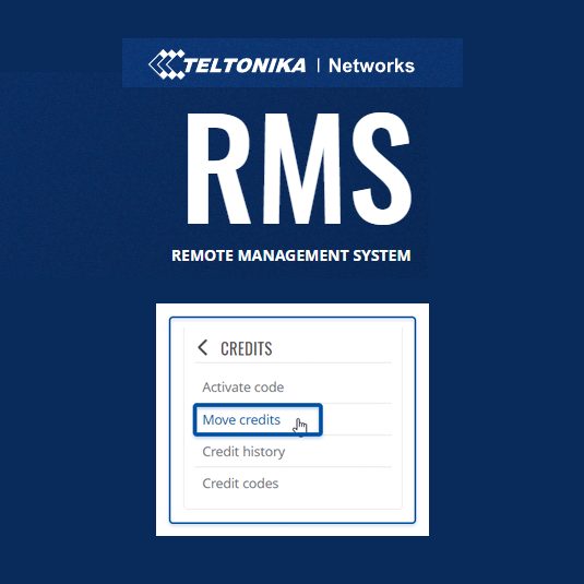 Teltonika RMS Credits - 12 credits - 5G Antenna